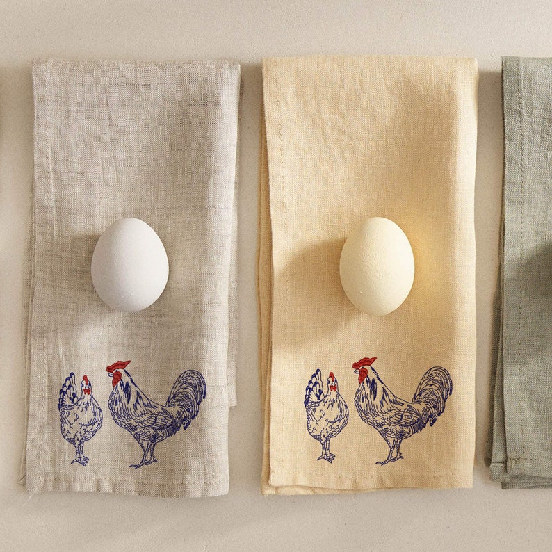 Chicken and Hen Machine Embroidery Design, Easter Rooster Farm Animal ...