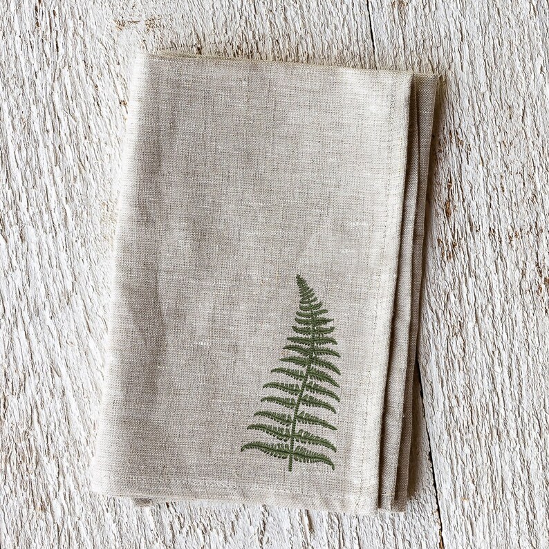 Fern and Flowers Machine Embroidery Floral Botanical Grass - Etsy UK