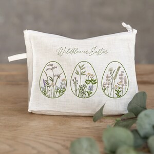 3 Easter Wildflower Egg Machine Embroidery Designs, Spring Flower Eggs ...