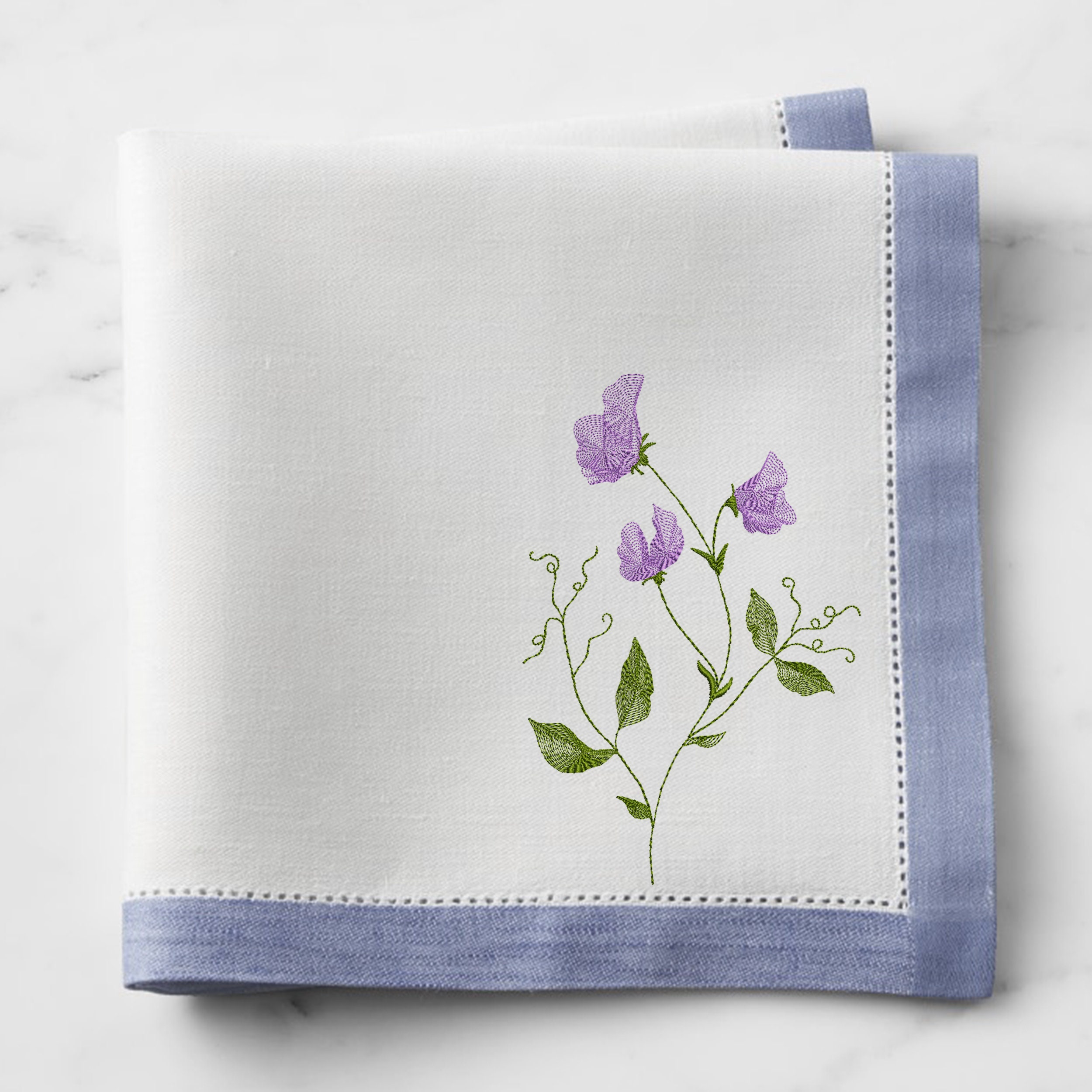 Delicate Flowers Machine Embroidery Floral Botanical Love - Etsy