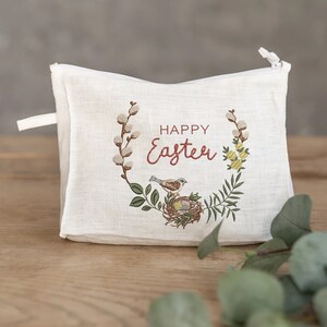 Easter Spring Wreath Machine Embroidery Design, Flower Floral Bird ...