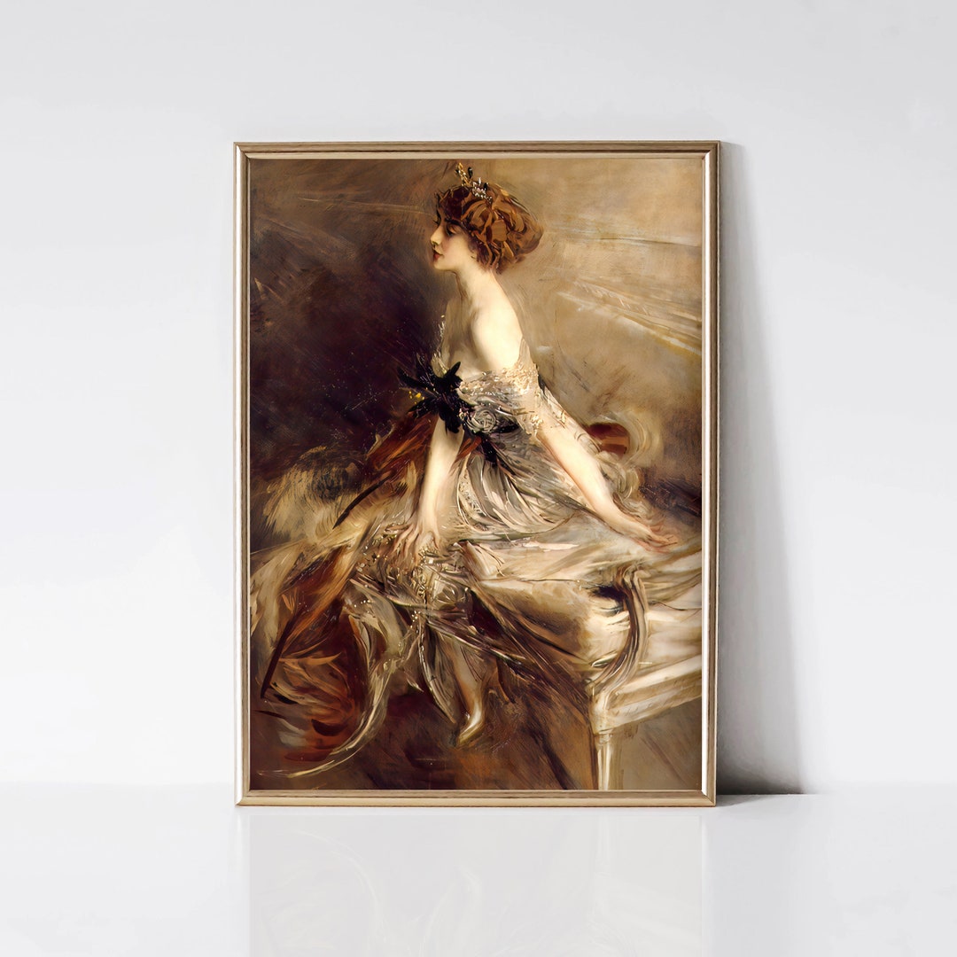 Princess Marthe Bibesco, Giovanni Boldini | Vintage Portrait Painting ...