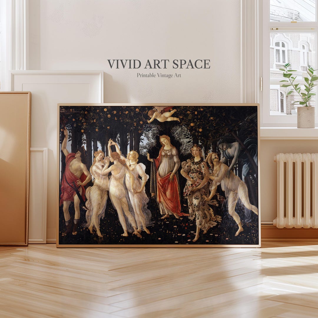 Primavera (spring) by Sandro Botticelli | Canvas Print | Giclée Print ...