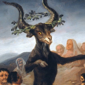 Francisco Goya Witches Sabbath | Classical Painting | Classic Art Print ...