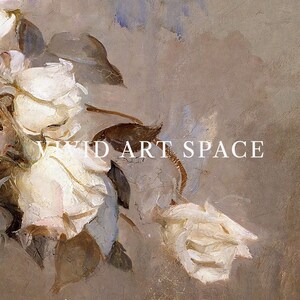 Rustic Rose Painting | Vintage Art Print | Flower Print | Pink Floral ...