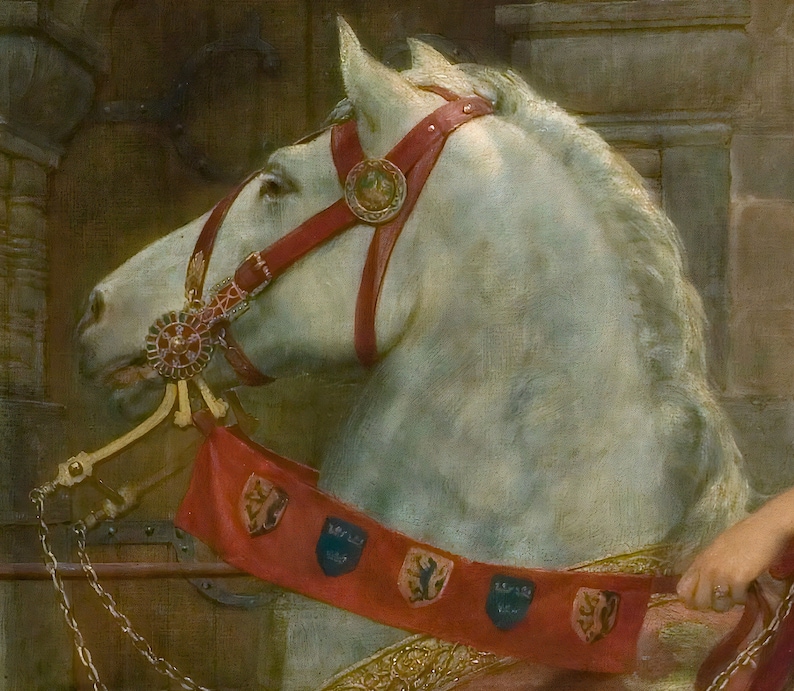 Lady Godiva by John Collier Printable Vintage Portrait - Etsy Australia