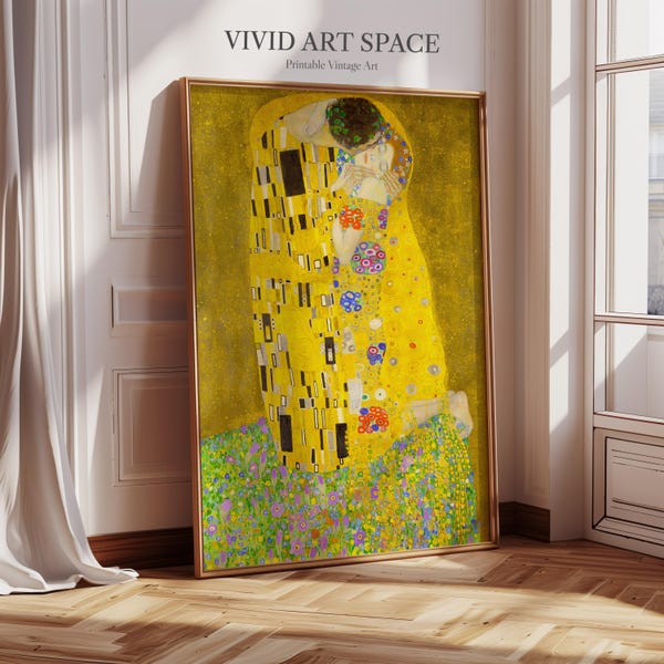 Gustav Klimt Inspired - Etsy UK