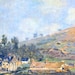 Claude Monet Rouen Mountain at Spring | Impressionist Landscape ...