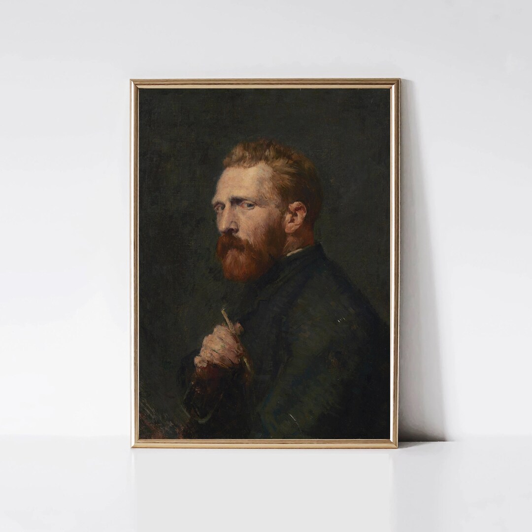 Portrait of Van Gogh by John Russell | Vintage Portrait Painting ...