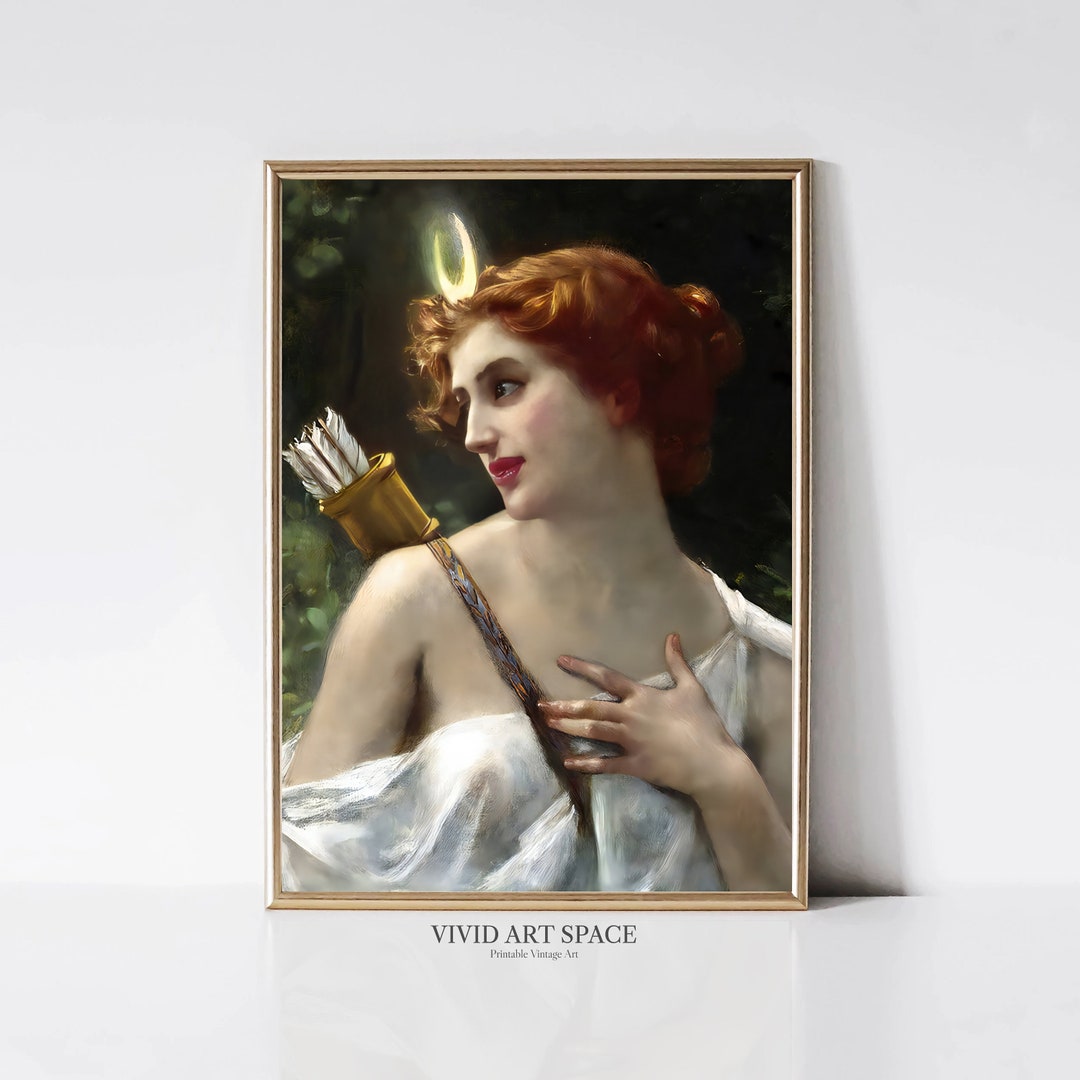 Diana the Huntress, Guillaume Seignac | Academic Goddess Painting ...