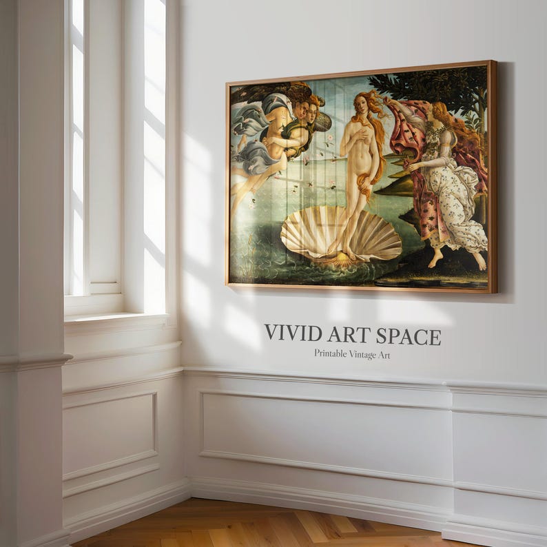 The Birth of Venus by Sandro Botticelli | Canvas Print | Giclée Print ...