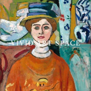 Henri Matisse the Girl With Green Eyes | Fauvism Woman Portrait ...
