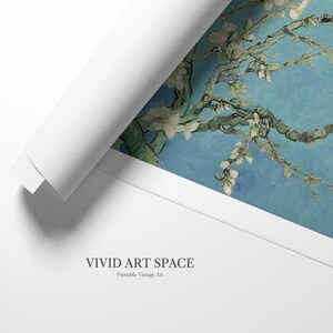 Vincent Van Gogh Painting Print Almond Blossom | Canvas Print | Giclée ...