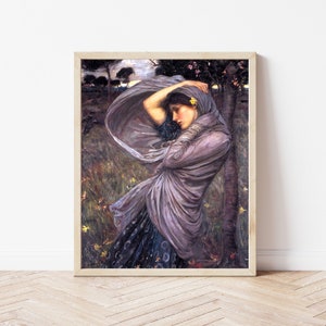 Boreas by John William Waterhouse | Pre-raphaelite Art Print ...