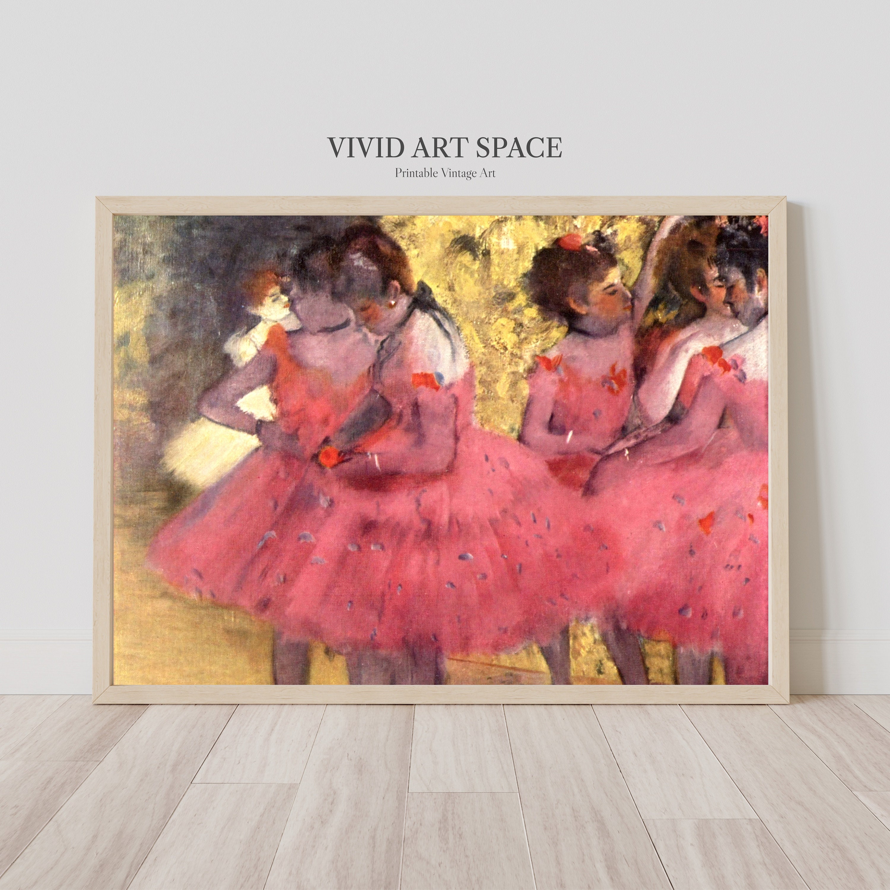 Edgar Degas Pink Ballerina