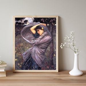 Boreas by John William Waterhouse | Pre-raphaelite Art Print ...