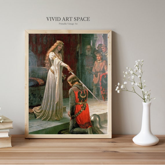 Pre Raphaelite Art Knight
