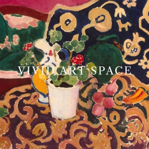 Henri Matisse Spanish Still Life Fauvism Still Life Painting Print ...