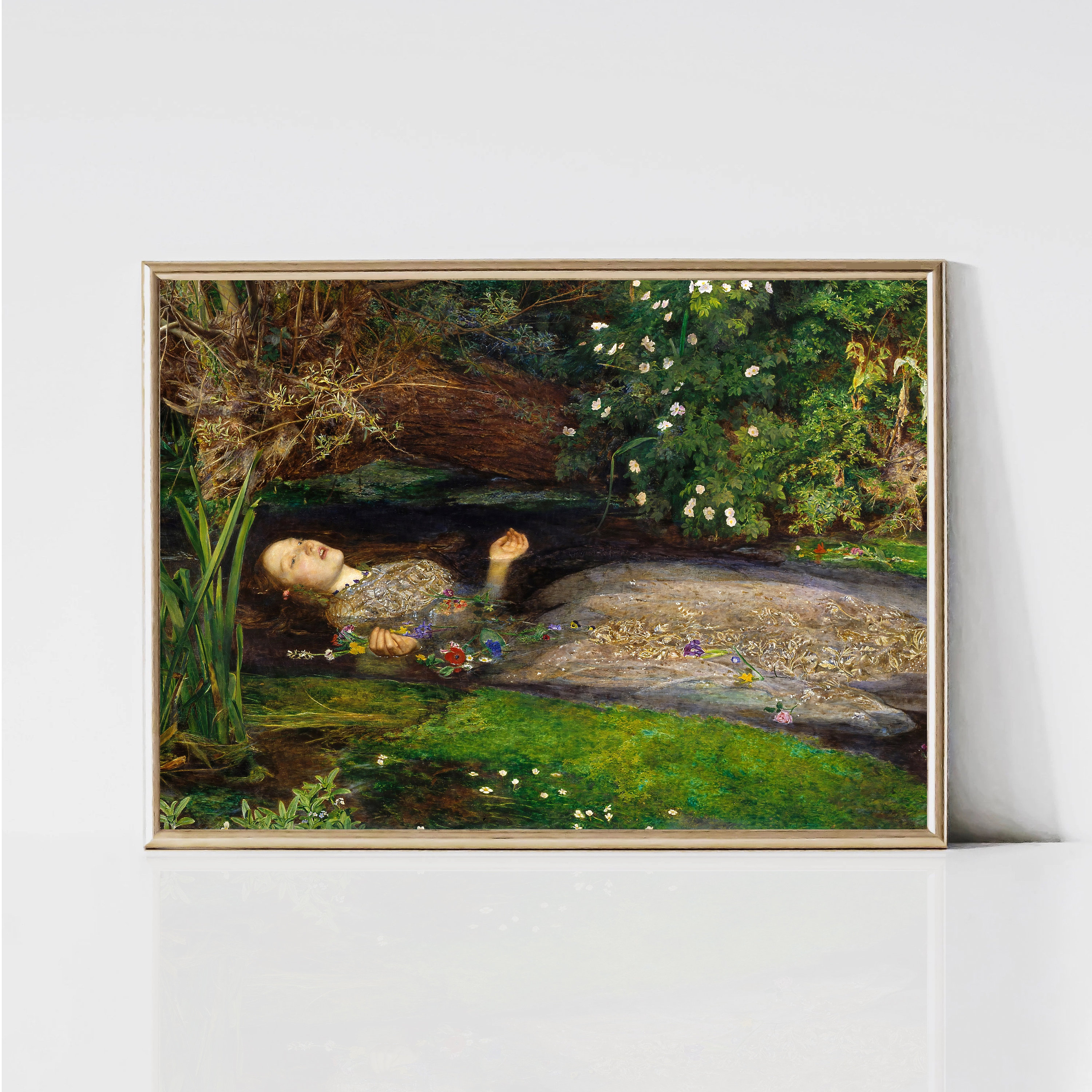 Pre-raphaelite British Art Set of 3 Printable Gallery Wall - Etsy