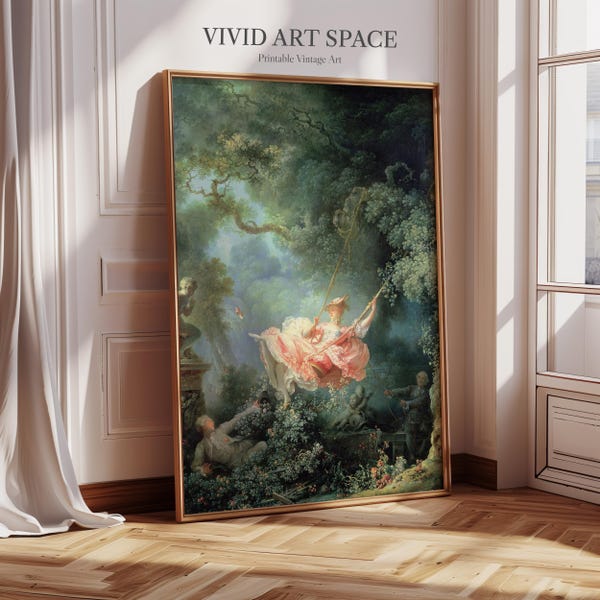 Rococo Print - Etsy