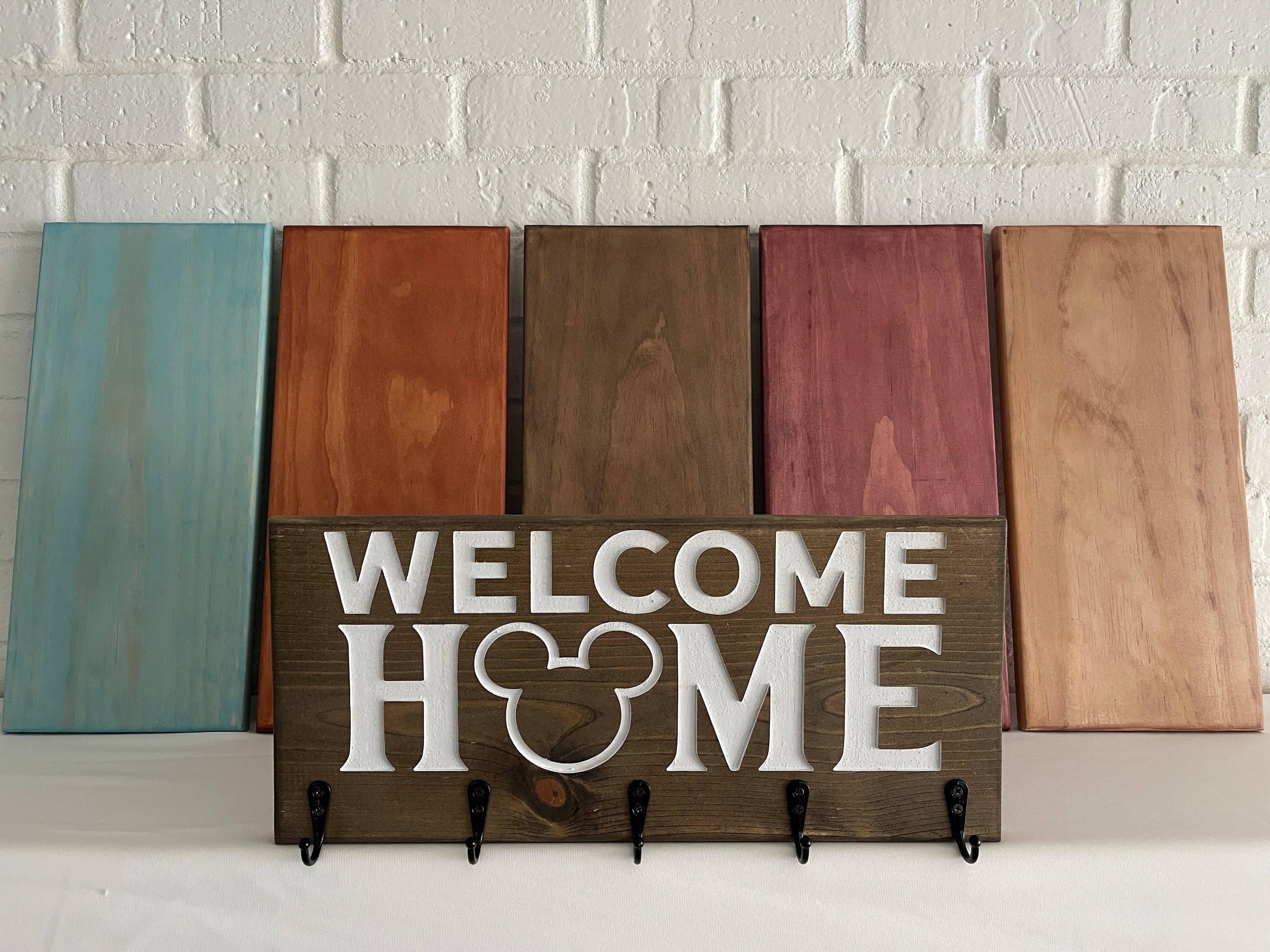 DVC welcome Home Disney Key Holder Disney Sign Mickey Mouse Home & Wall ...