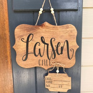 Boho Baby Hospital Door Hanger Sign | Baby Stats Sign | Newborn Baby ...