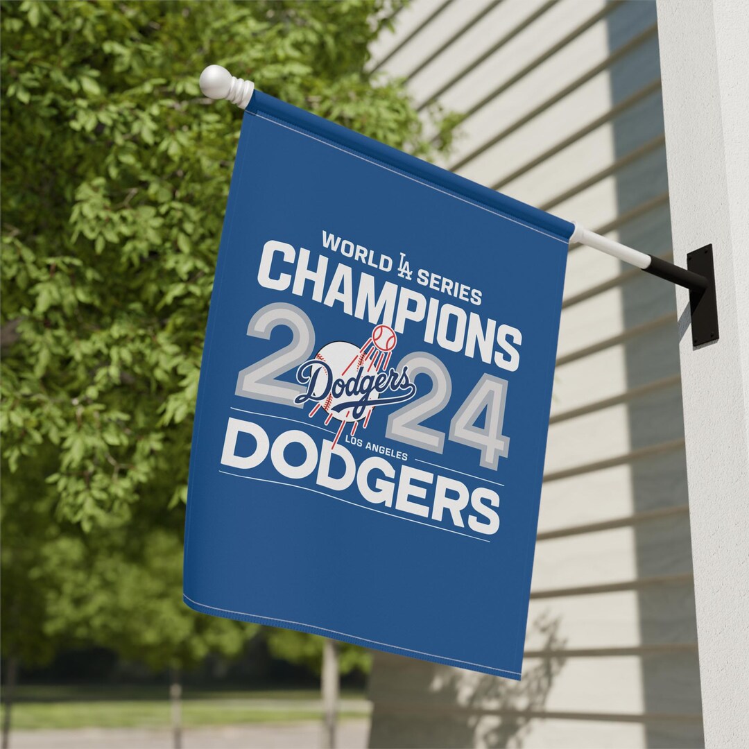 Garden Flag, LA Dodgers World Series Champions Banner for Outdoor ...