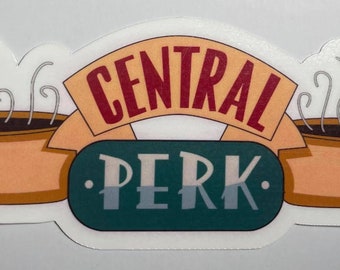 Friends Central Perk Sticker | Etsy