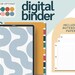 Digital Binder | Template Goodnotes Notability | 8 Hyperlink Tabs ...