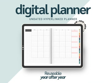 Premium 2024 Digital Planner Template Goodnotes Notability Bullet ...