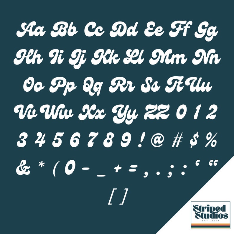 Letters Numbers SVG PNG Bundle | Clipart | Digital Download | Planner ...