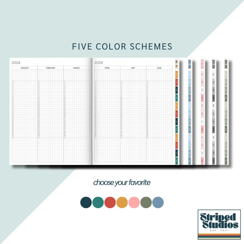 Premium 2024 Digital Planner Template Goodnotes Notability Bullet ...