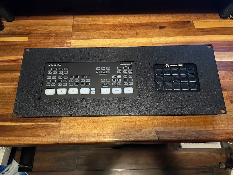 Blackmagic Design ATEM Mini & Streamdeck Rack Mount - Etsy