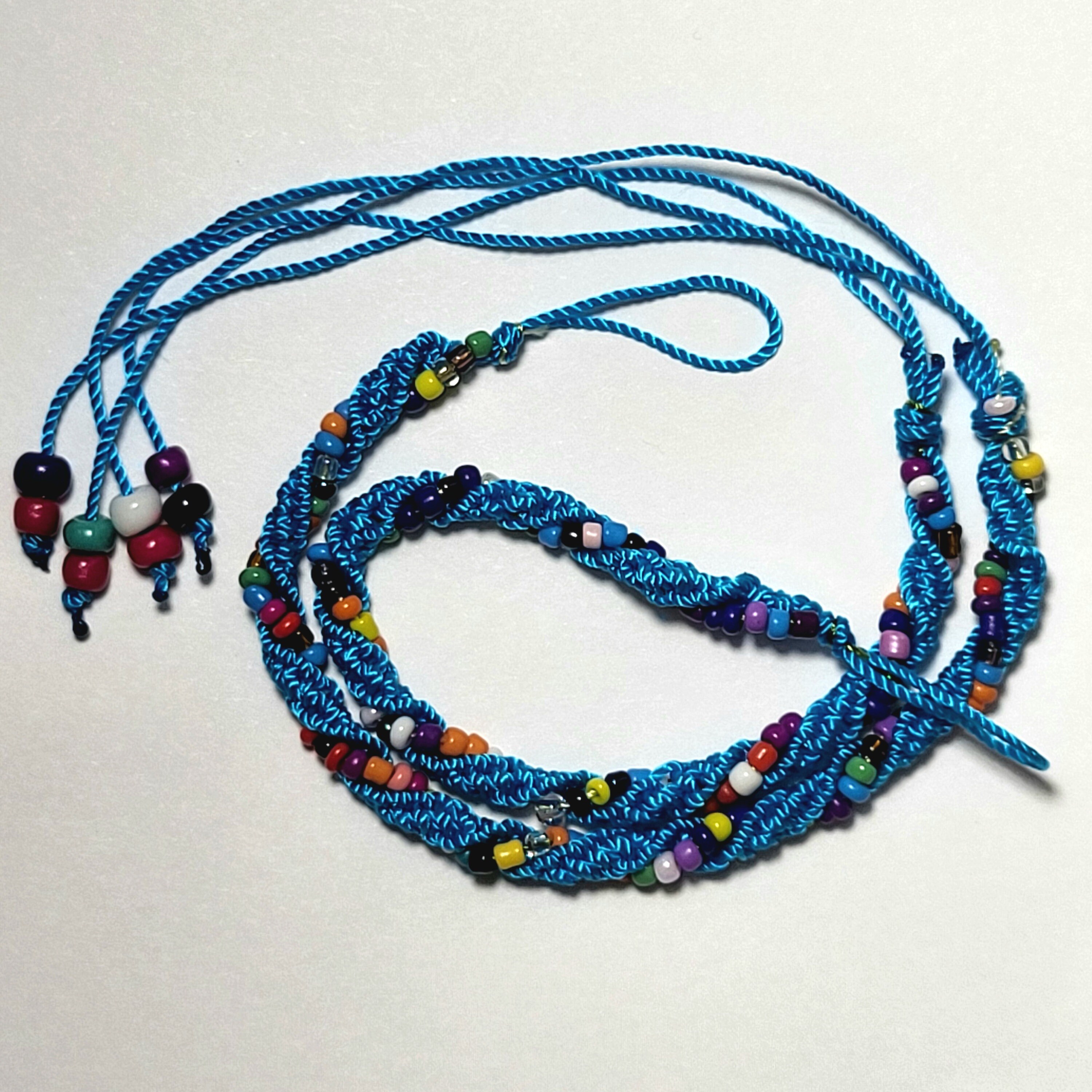 Brightly Colored Seeded Beads With Silky Strings. - Etsy