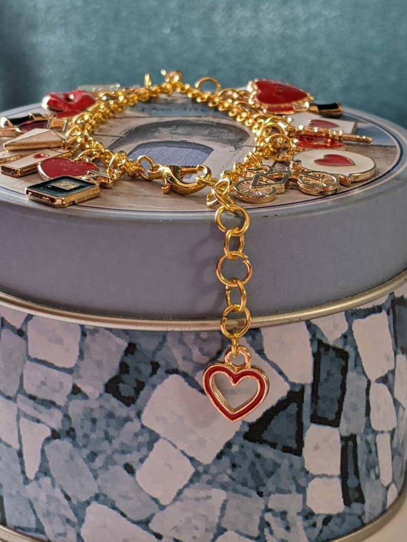 Things Women Love Charms. Gold Tone Fun 17 Charms 6 and - Etsy