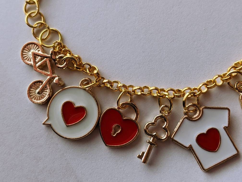 Things Women Love Charms. Gold Tone Fun 17 Charms 6 and - Etsy