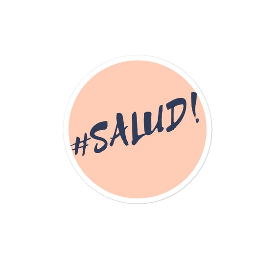 MH: salud Bubble Sticker - Etsy