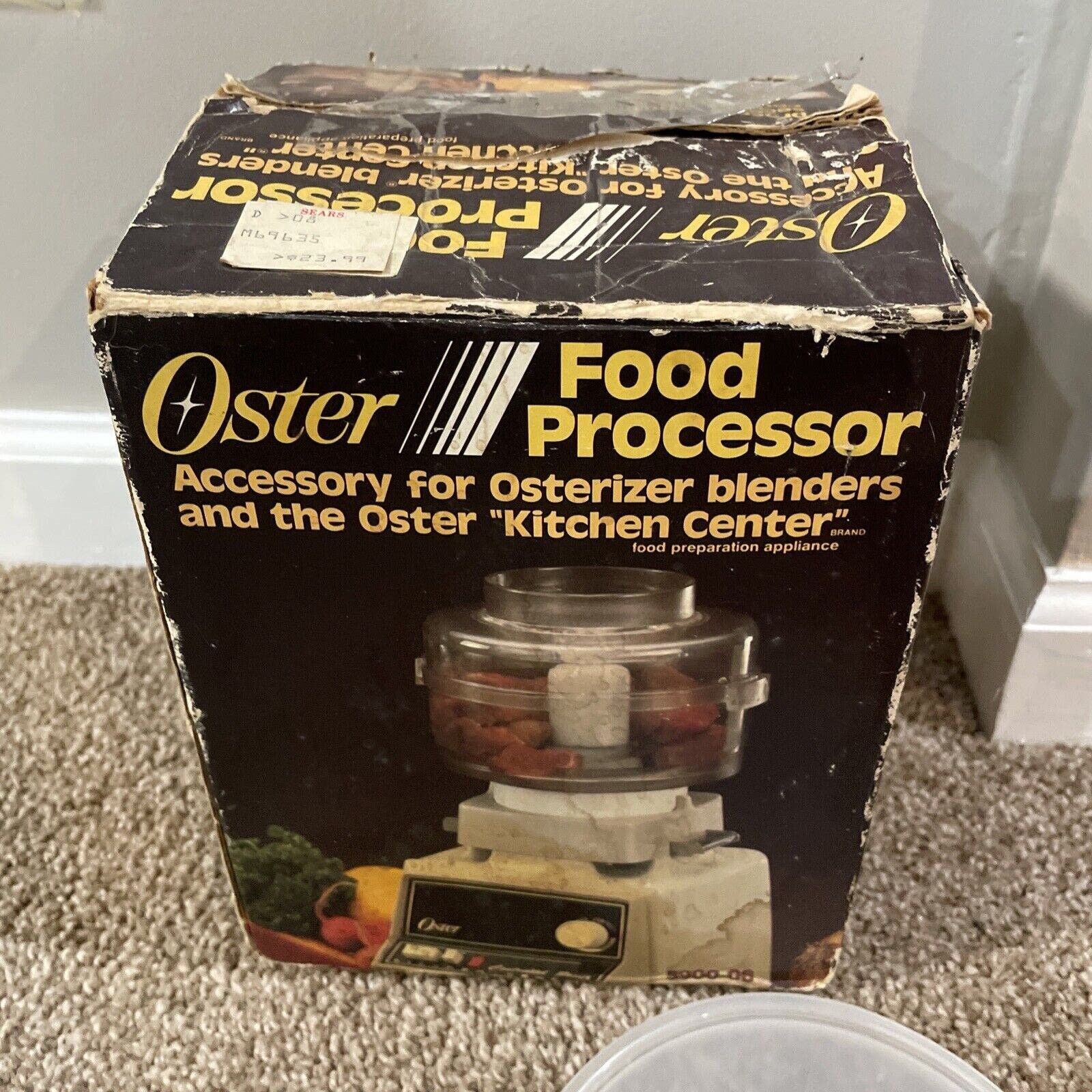 Oster 5900-18 Food Processor Accessory for Osterizer Blenders Kitchen ...