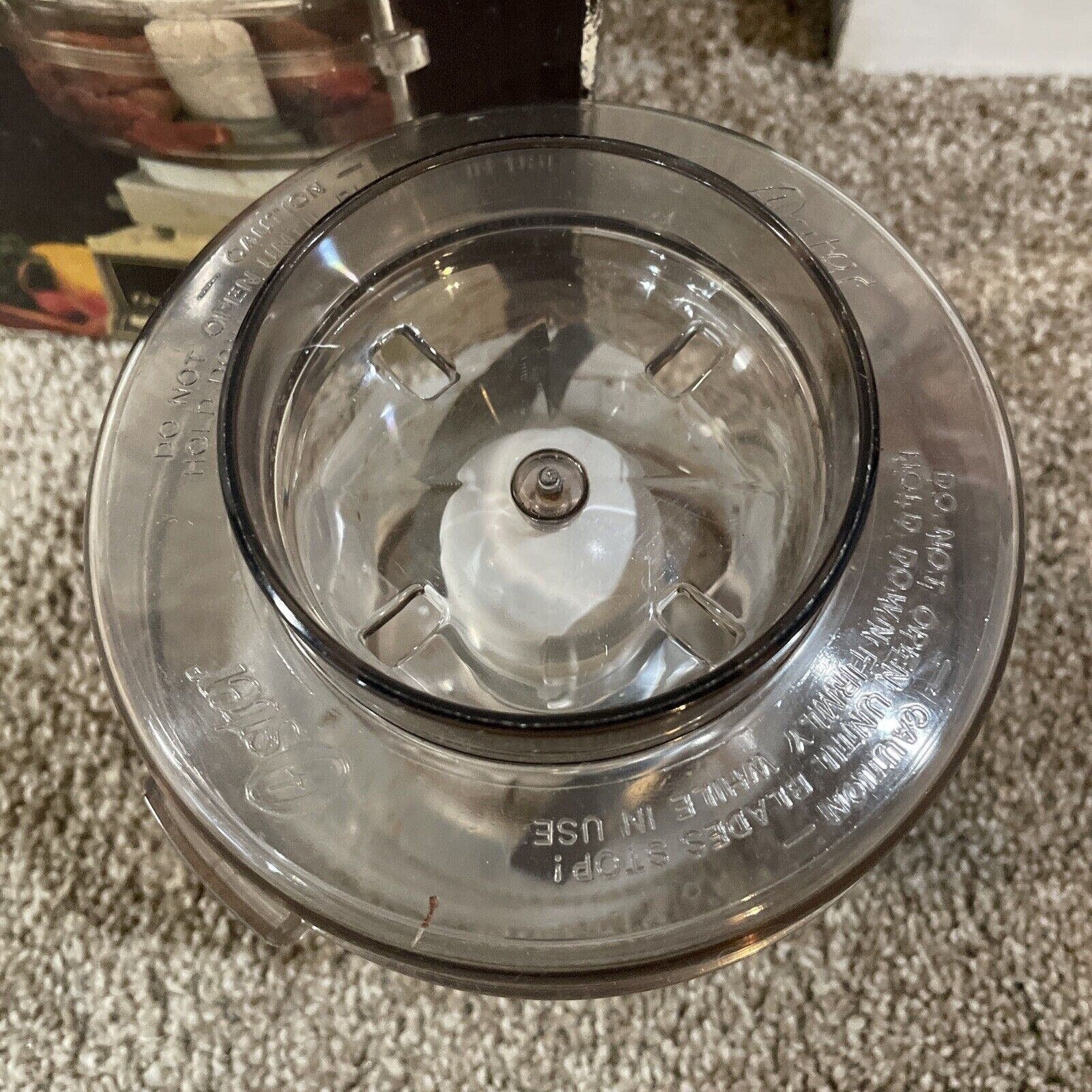 Oster 5900-18 Food Processor Accessory for Osterizer Blenders Kitchen ...