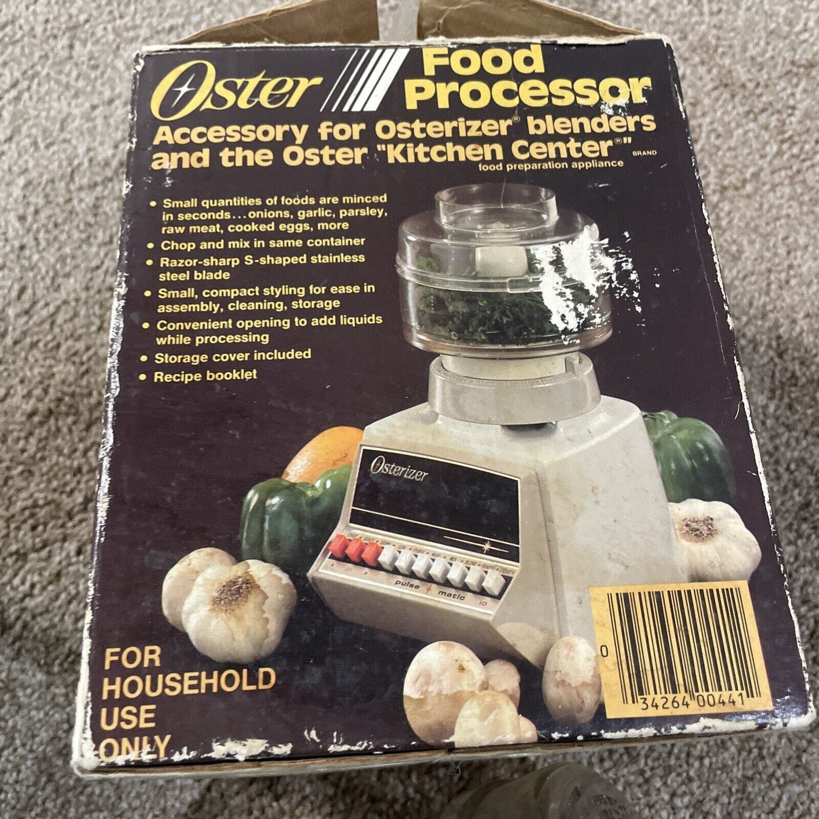 Oster 5900-18 Food Processor Accessory for Osterizer Blenders Kitchen ...