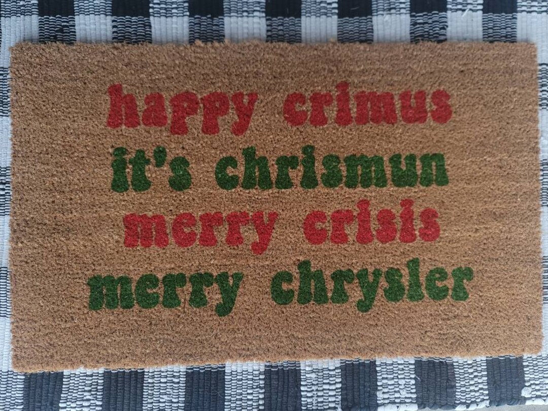 Happy Crimus It's Chrismun Merry Crisis Merry - Etsy