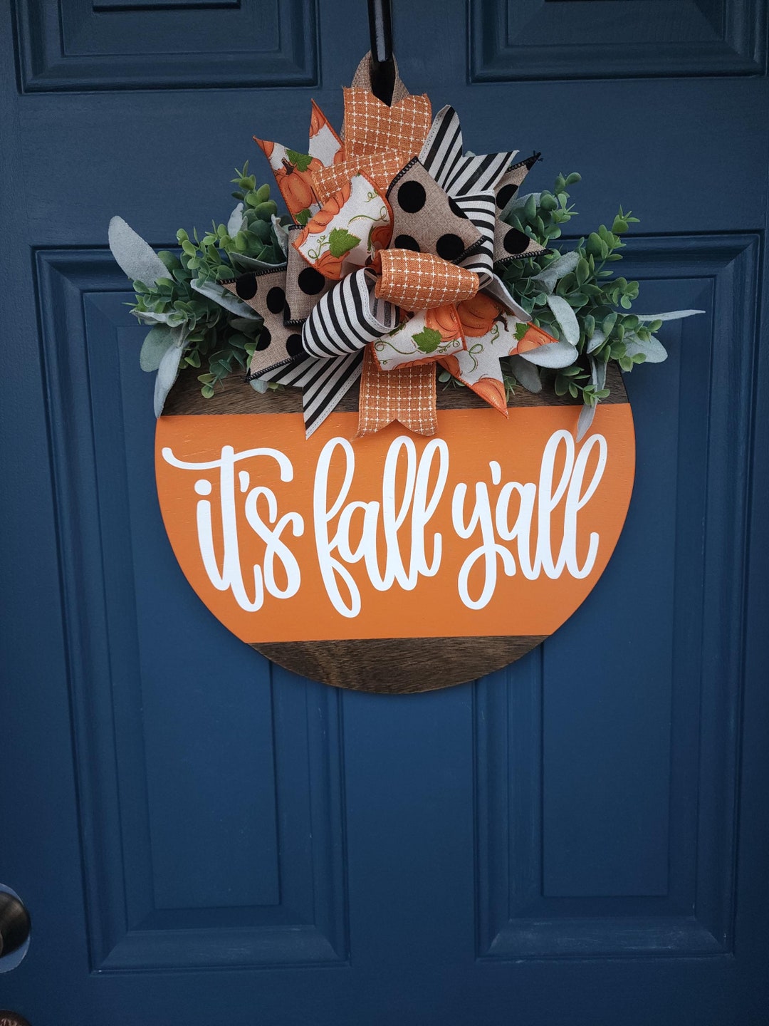 It's Fall Y'all Door Hanger | Fall Front Door Decor | Hello Fall | Fall ...