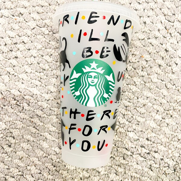 Friends Starbucks Cup - Etsy