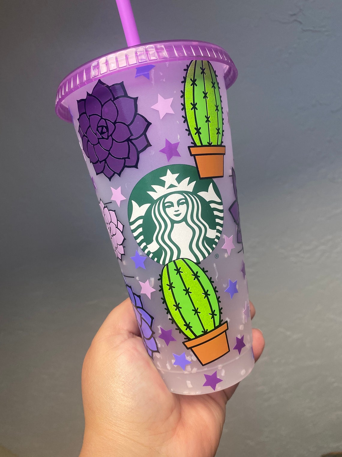 Starbucks Cactus Cup Starbucks Succulent Cup Starbucks | Etsy