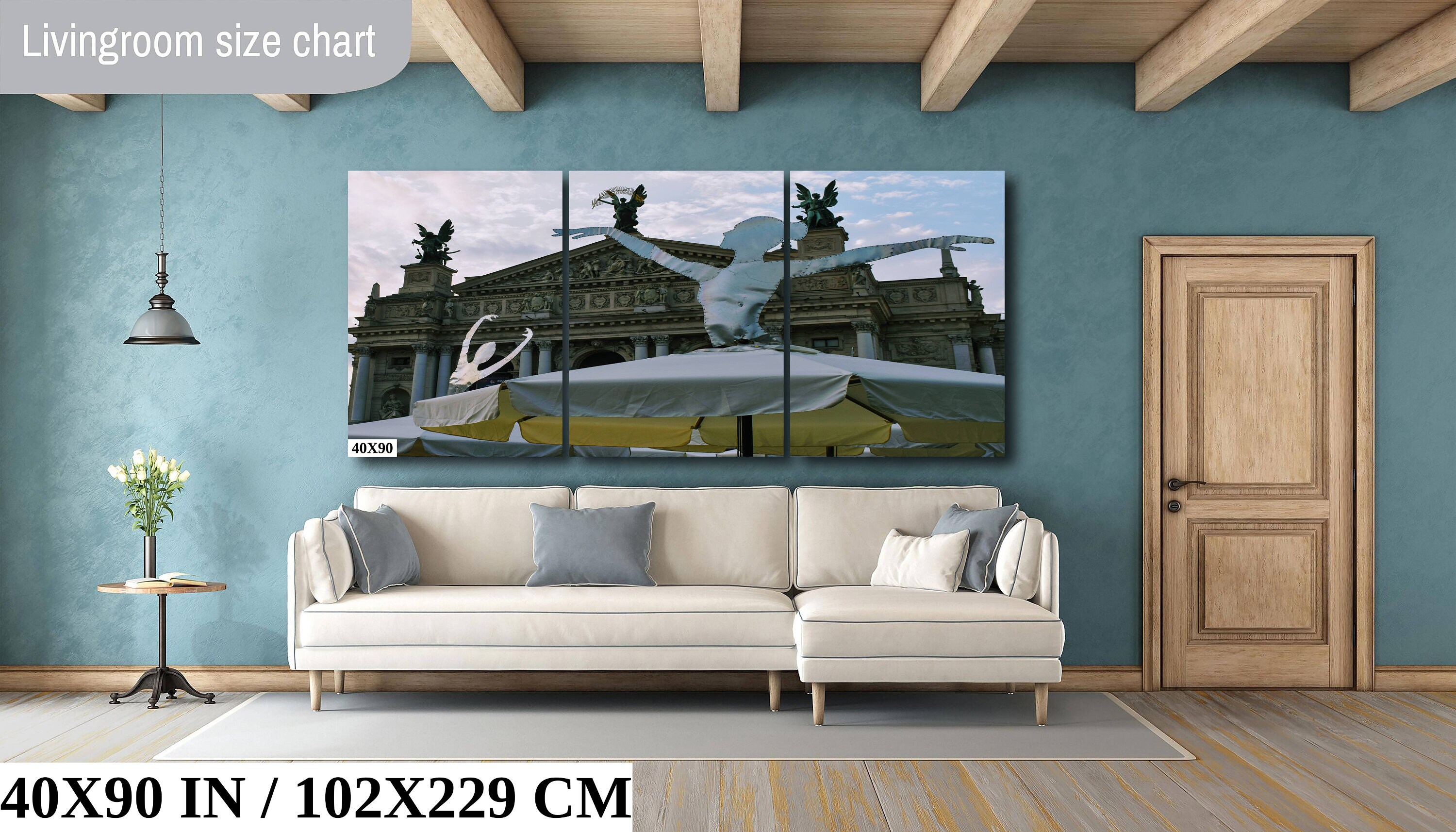 Iconic Lviv / Lwów Opera With Ballet Art Parasols Summer 2019 Ukraine ...