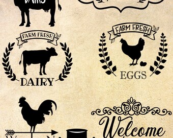 Farmhouse Decals - Etsy