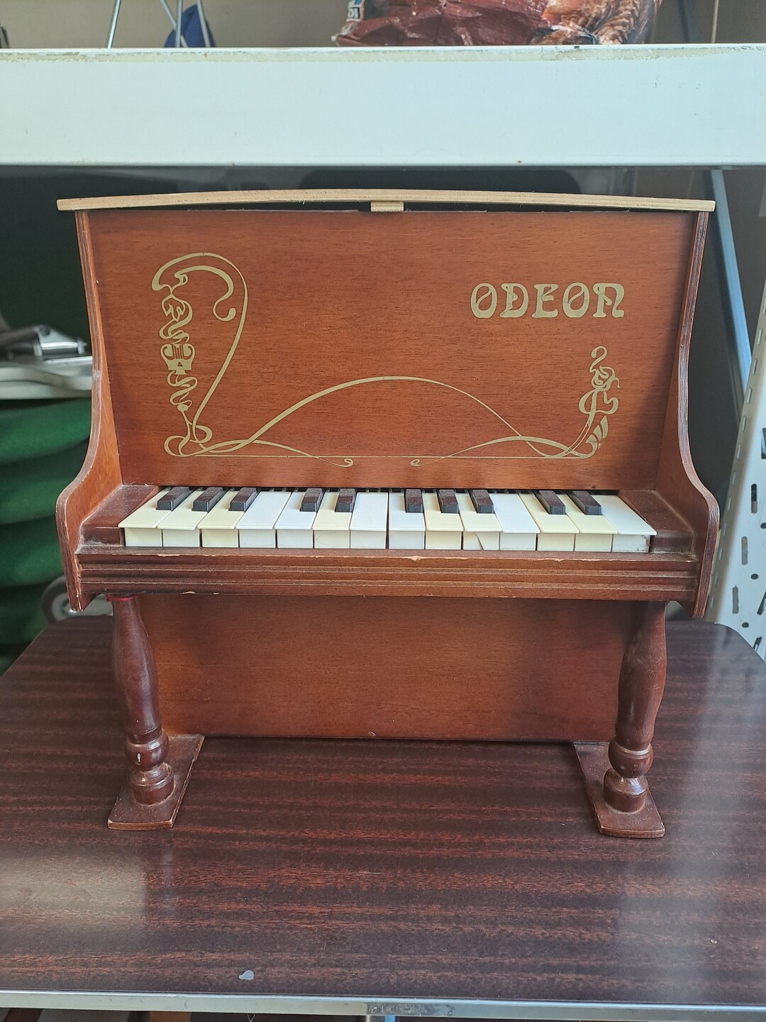 Toy Piano Pianino Odéon France Art Deco Vintage - Etsy UK