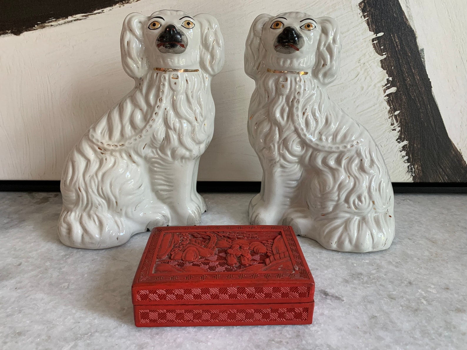 Vintage Chinese Cinnabar Box Circa 1920s-1930s Red - Etsy