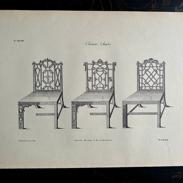 Chinese Chippendale - Etsy
