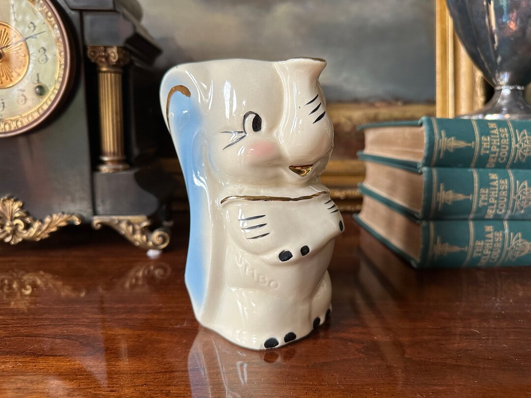 Vintage Dumbo the Elephant Souvenir, Vase, Pitcher; Vintage Ceramic ...